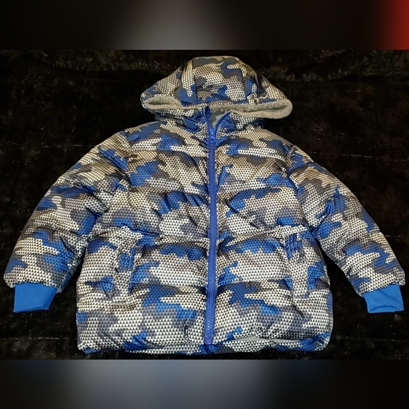 Swiss Tech | Jackets & Coats | Swisstech Blue And Gray Camo Patterned ...
